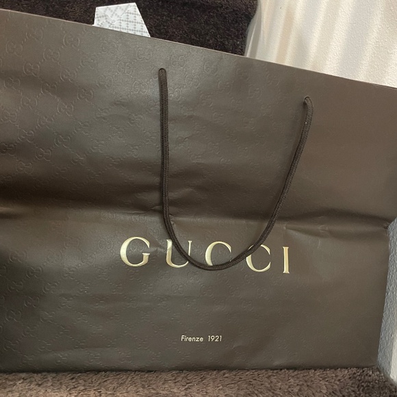 Gucci paper bag | Other | Gucci Paper Bag | Poshmark